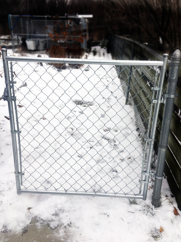 Galvanized Residential Chain Link Gate Kit- 4' Opening – America's ...