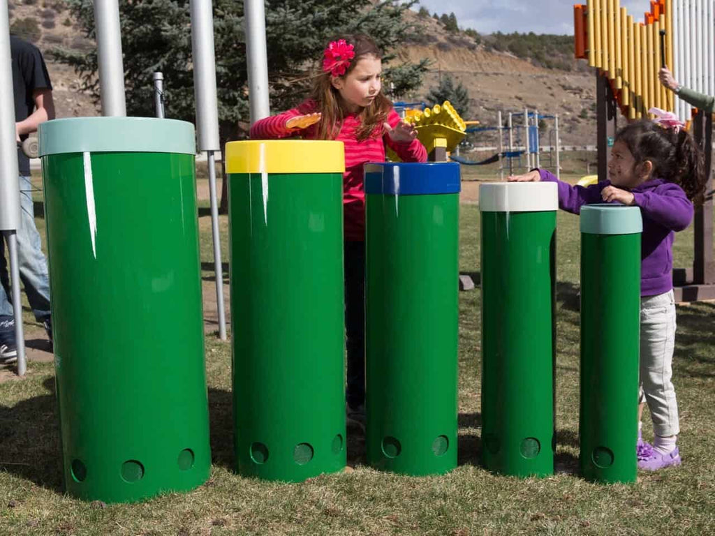 Tuned Drums Outdoor Playground Instrument – America's Fence Store - Lincoln